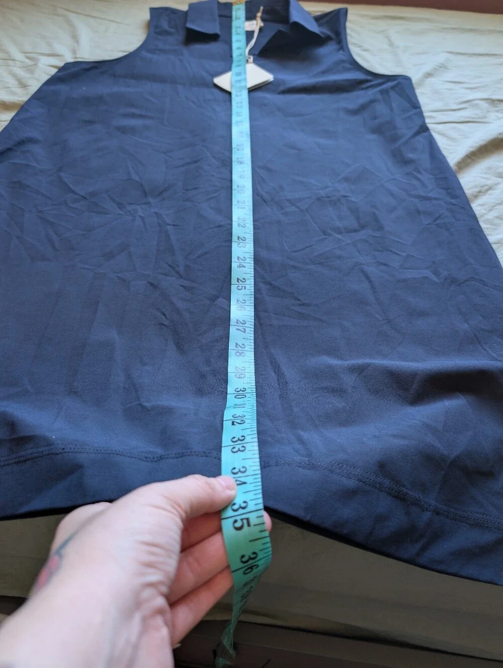 Faherty | Dresses | Nwt Faherty All Day Polo Mini Dress Small Navy ...
